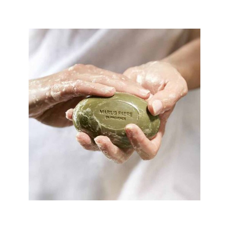 Savon de Marseille vert brut 150g