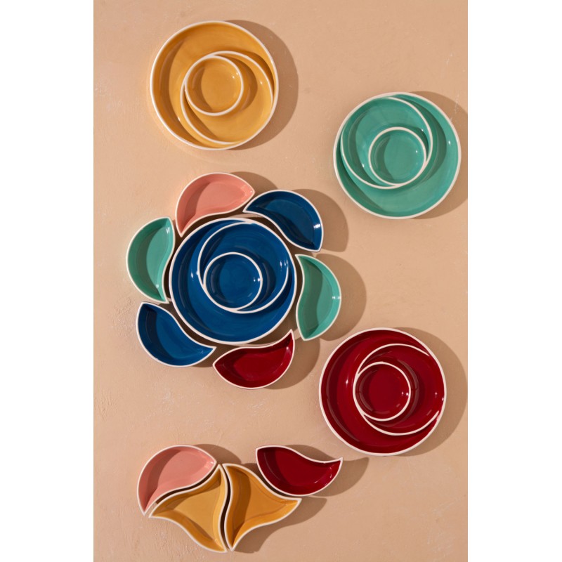 Plat jaune étoile peps